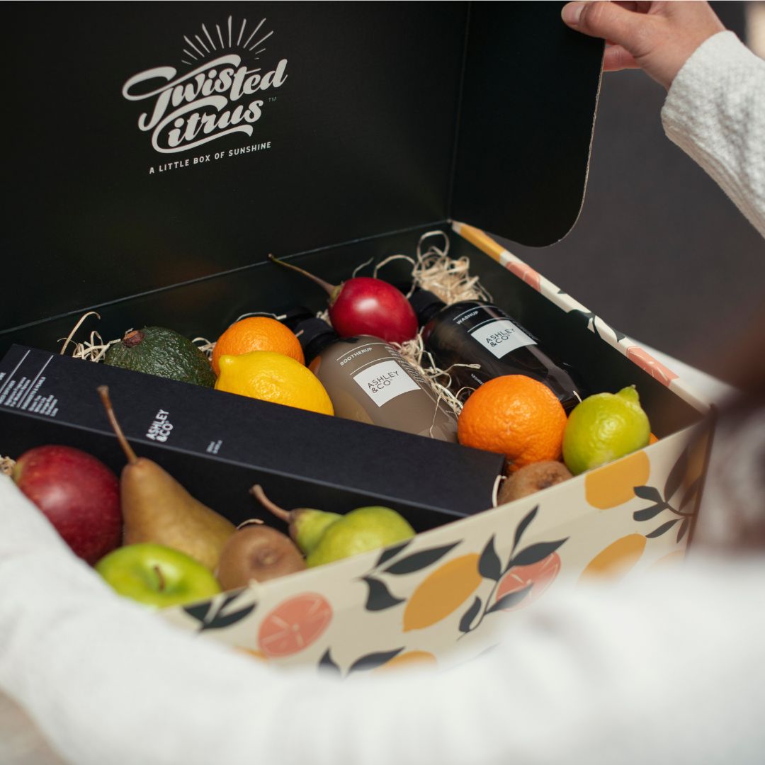 Fruit & Fragrance Gift Box | Luxury Fruit Gift Box NZ | Twisted Citrus